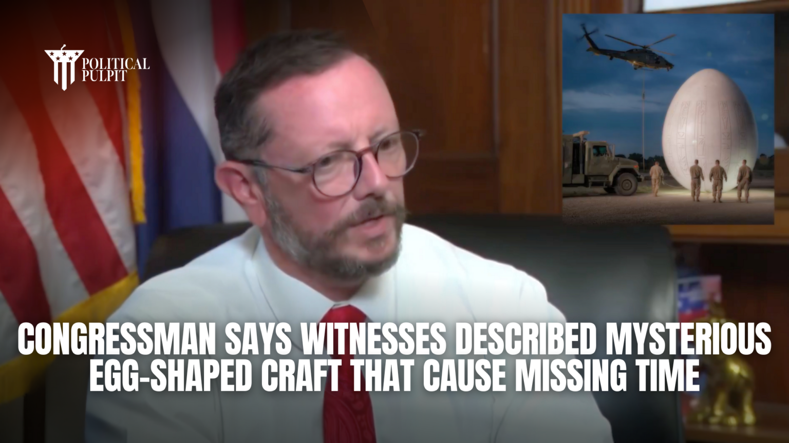 Eric Burlison Egg-Shaped Craft Testimony and Claims - Political Pulpit ...